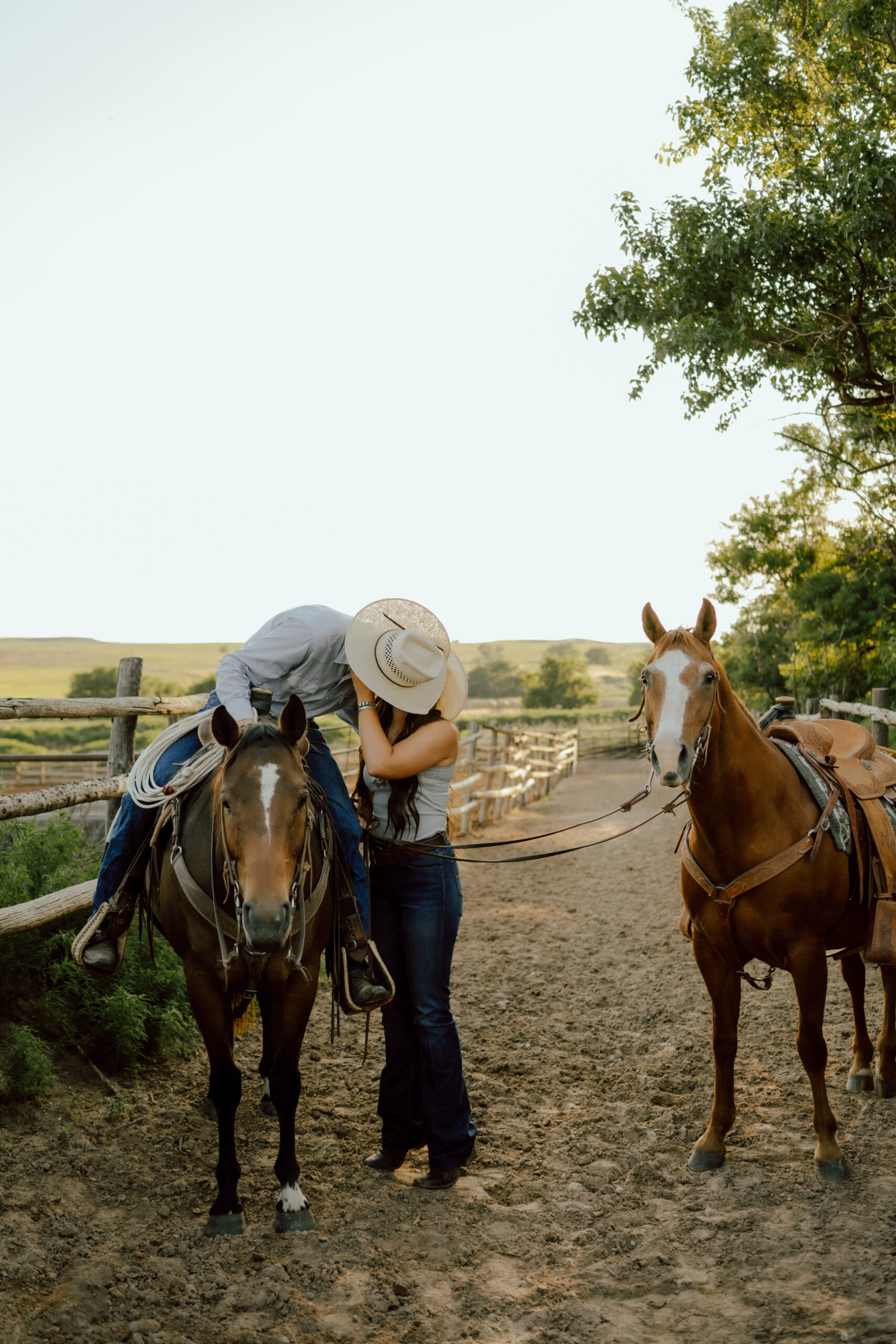 Western Couples Photos | Weston + Caity at the Feedyard ...